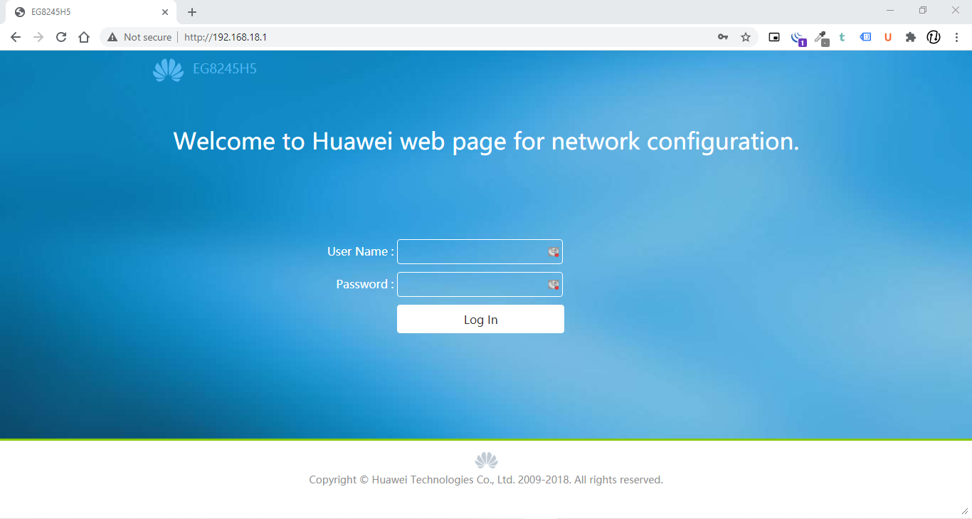 Cara Login Biznet pada Huawei EG8245H5 - MauCariApa.com